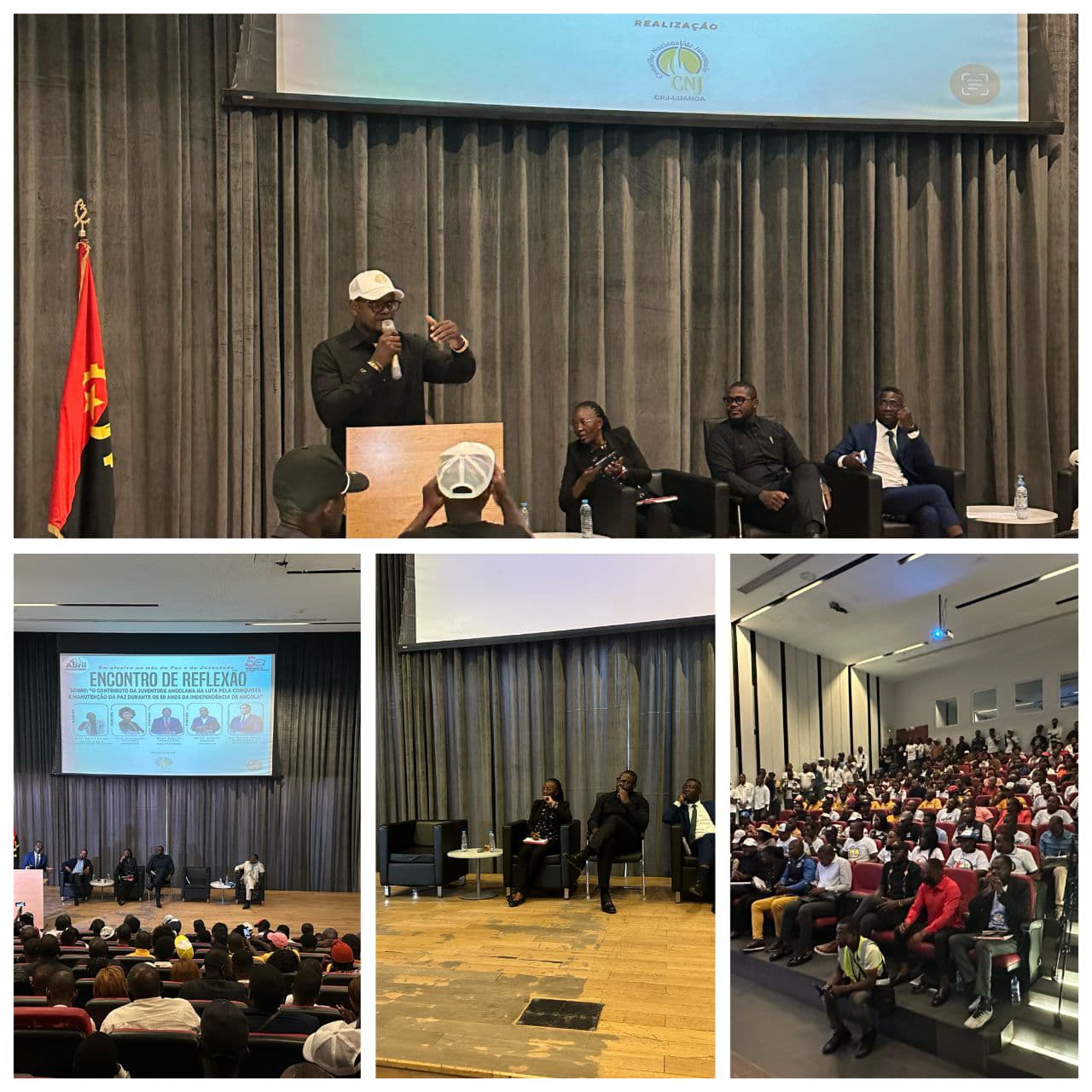 Luanda: CPJ promove encontro de reflexão sobre contributo dos jovens para conquista da Paz e da ...