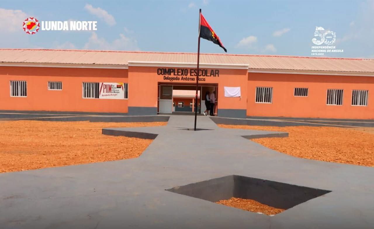 Lunda-Norte: População conta com nova escola do Iº ciclo de ensino ...